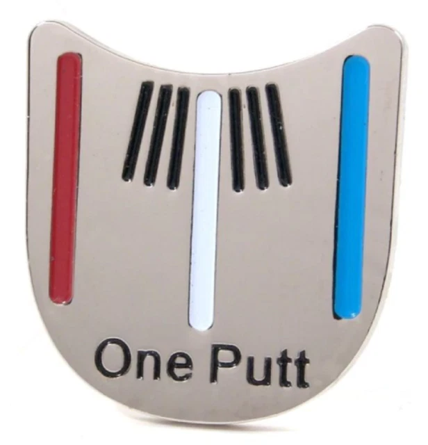 ONE PUTT GOLF Putting Alignment Aiming Tool Ball Marker with Magnetic ...