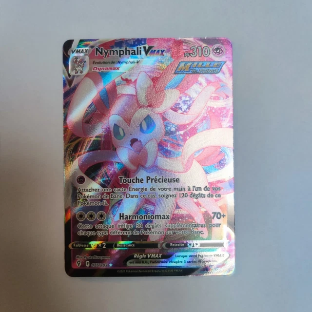 CARTE POKÉMON - Nymphali VMax 075/203 - EB07 Évolution Céleste - Neuf ...