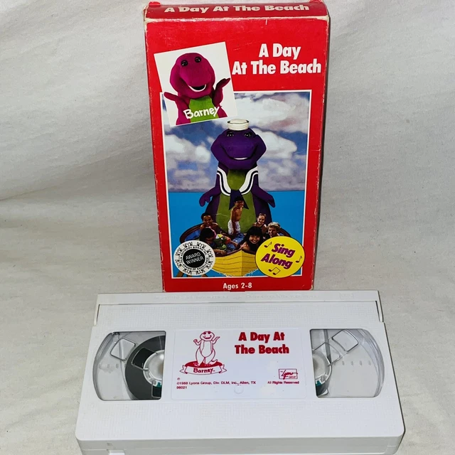 BARNEY - A Day at the Beach (VHS, 1988) Tested Tape £19.27 - PicClick UK