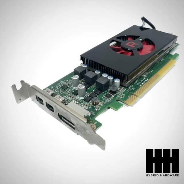 AMD RADEON RX 550 4GB GDDR5 Graphics Card Low Profile SFF AMD D091 $103 ...