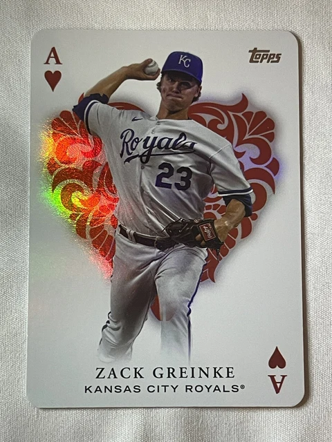 ZACK GREINKE 2023 Topps All Aces #AA72 Zack Greinke Kansas City Royals ...