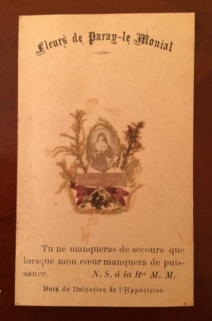RELIQUE. RELIQUAIRE. RELIQUARY. Bse Marguerite Alacoque. Bois Du ...