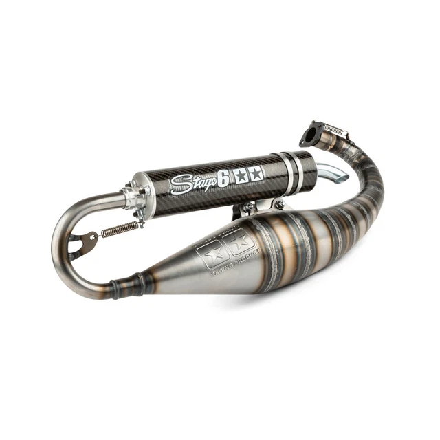 MARMITTA STAGE6 R1400 Race Mk2 Carbonio Piaggio Zip Typhoon Nrg Ntt ...