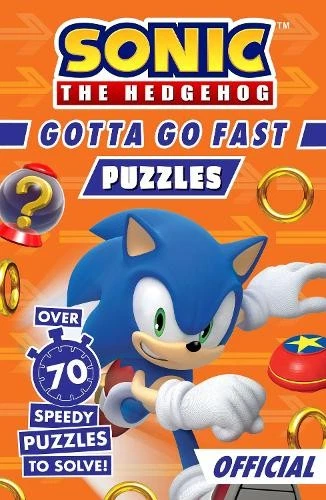 SONIC THE HEDGEHOG Sonic the Hedgehog Gotta Go Fast Puzzle Book (Poche ...