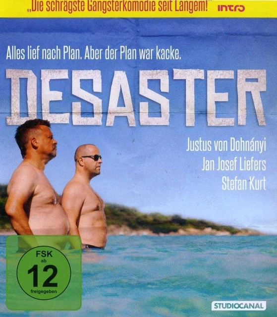 DESASTER BLU-RAY KOMÖDIE Justus von Dohnányi Jan Josef Liefers Stefan ...