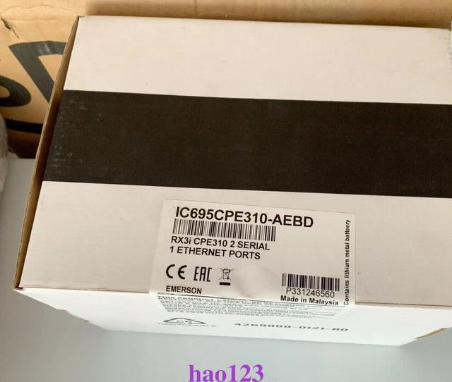 GE FANUC IC695CPE310-AEBD RX3i CPE310 2 SERIAL 1 ETHERNET PORTS NEW IN ...