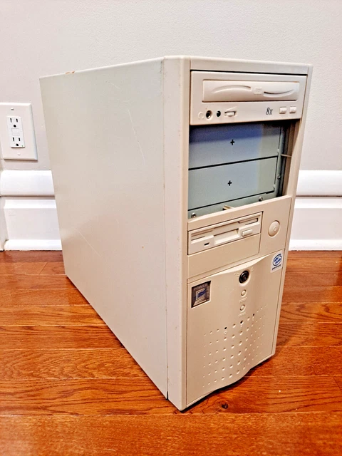VINTAGE WINDOWS 95 Desktop PC Computer - Intel Pentium, 1GB HDD, 16MB ...
