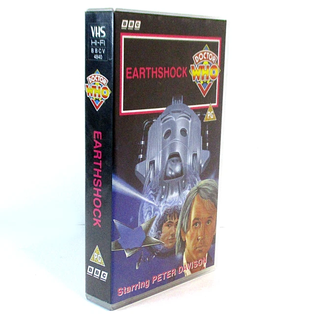 DOCTOR WHO - Earthshock (VHS Cassette, 1992 BBC Enterprises) PAL Tested ...