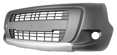 FIAT QUBO FRONT Bumper Primed WHoles Primed Upper & Lower Band ...