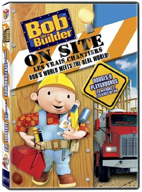 BOB THE BUILDER: On Site - Houses and Playgrounds (Bilingue) (DVD) $27.99 - PicClick CA