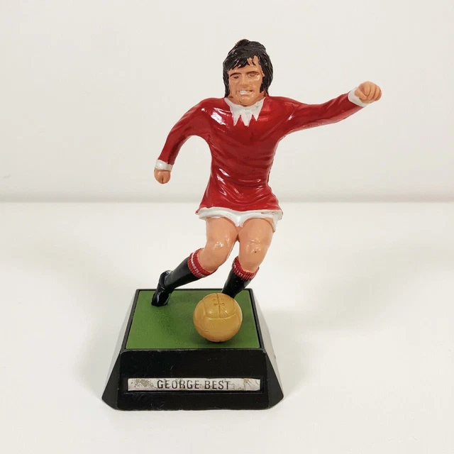 VINTAGE 1972 GEORGE BEST Wembley Soccer Stars METTOY Figure Manchester ...