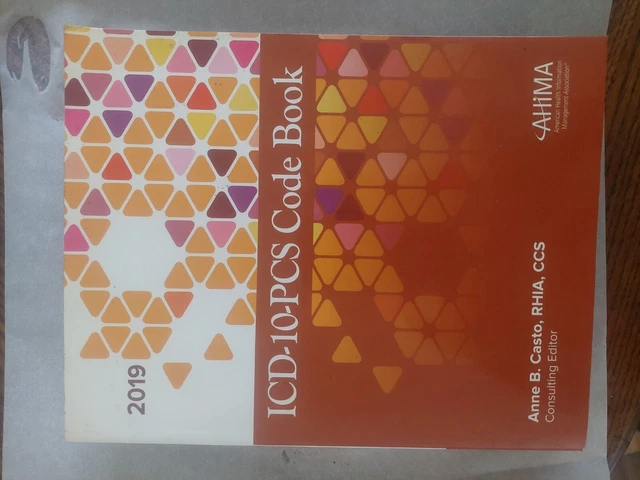 MEDICAL BILLING AND Coding book ICD-10-PCS Code Book 2019 $20.00 - PicClick