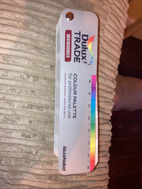 DULUX PROFESSIONAL TRADE Colour Palette Fan Deck. £80.00 - PicClick UK