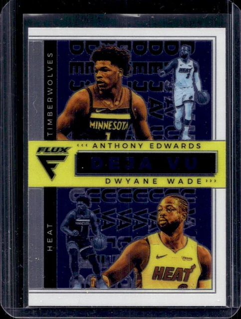 2020-21 FLUX ANTHONY Edwards Dwyane Wade Deja Vu recrue RC #8 EUR 0,91 ...
