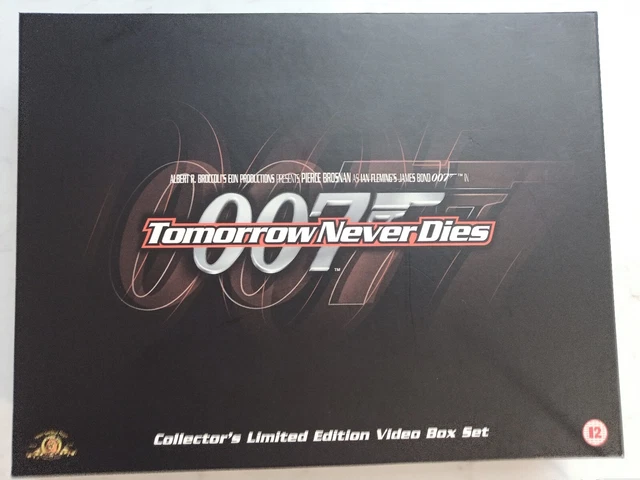 TOMORROW NEVER DIES Limited Edition Numbered VHS Box Set - No.57 £15.00 ...