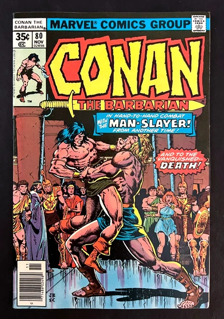 CONAN THE BARBARIAN #80 Rare Hi-Grade MARK JEWELERS VARIANT Bronze Age ...