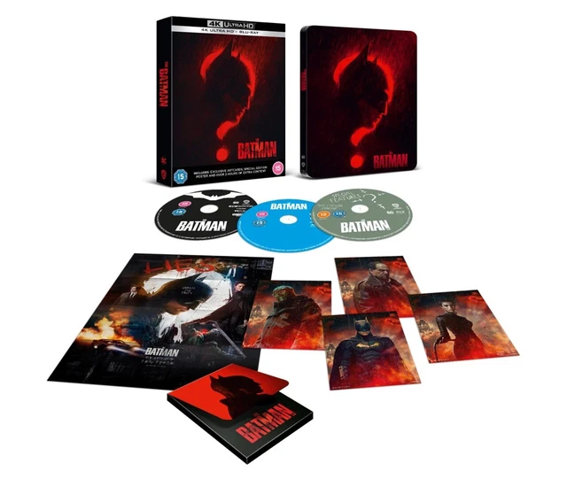 THE BATMAN (HMV exclusive) steelbook limited edition 4k uhd blu-ray £5,948.22 - PicClick UK