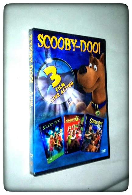 SCOOBY-DOO! 3 FILM Live Action (Cofanetto Con 3 Dvd Nuovo Sigillato ...