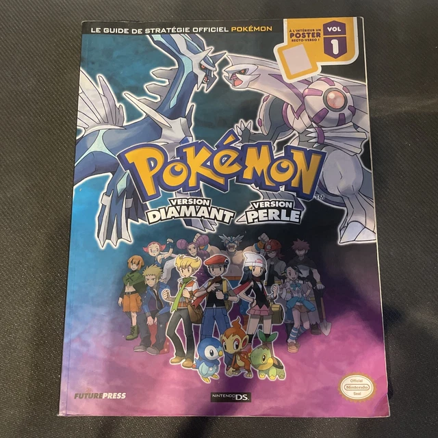 GUIDE STRATEGIE OFFICIEL Pokemon Version Diamant Et Perle Fra Nintendo ...