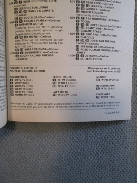 TV GUIDE 1973 October 20 26 Telly Savalas Cover Vintage Magazine (2b) £ ...