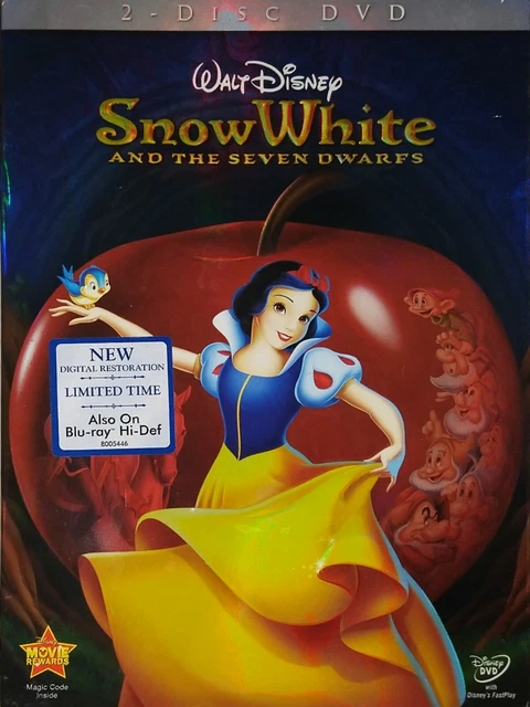 SNOW WHITE AND the Seven Dwarfs (DVD, 2009, 2-Disc Set, Deluxe Edition ...