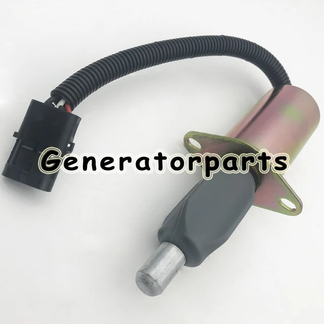 12V FUEL SHUT Down Solenoid 3921978 for Cummins 6CT 6CTA Engine £77.52 ...