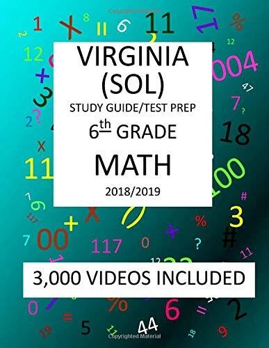 6ÈME ANNÉE VIRGINIA SOL, 2019 MATHÉMATIQUES, préparation aux tests ...