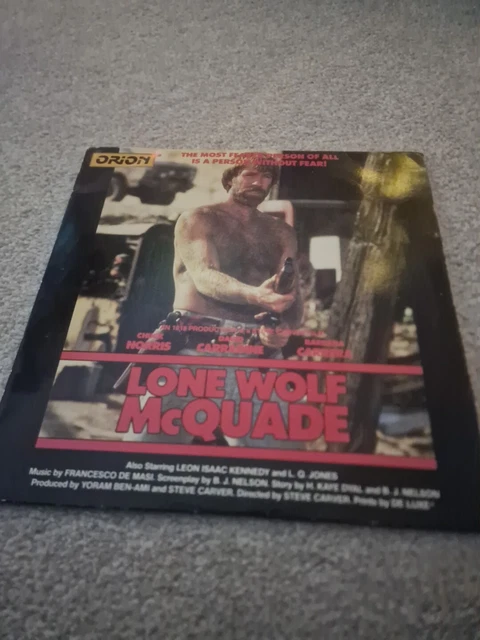 LONE WOLF MCQUADE Laser Disc £25.00 - PicClick UK