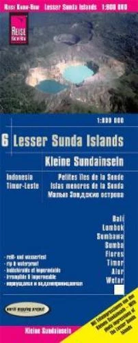 INDONESIA 6 LESSER Sunda Islands (1:800.000) (Map) EUR 36,96 - PicClick FR