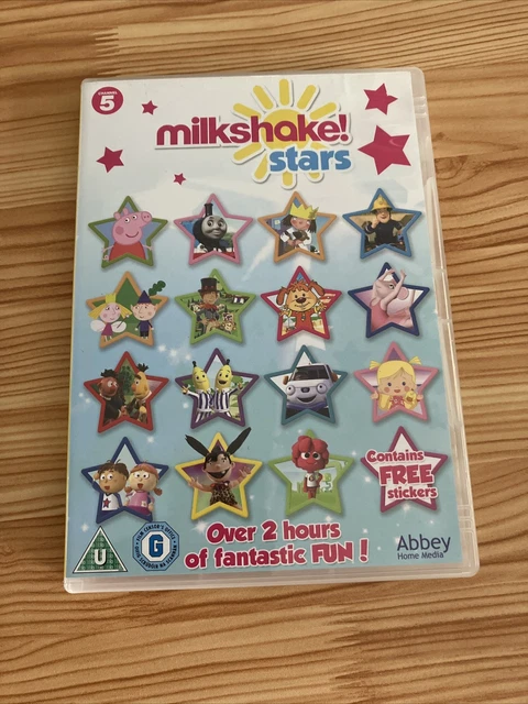 MILKSHAKE STARS COMPILATION dvd bananas in pyjamas little princess ...