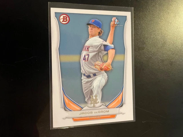 JACOB DEGROM 2014 Bowman Prospects 1er Bowman #BP73 Mets Rangers M1 EUR ...