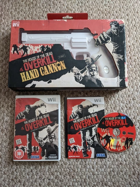 THE HOUSE OF The Dead Overkill Hand Cannon Gun Nintendo Wii Boxed with ...