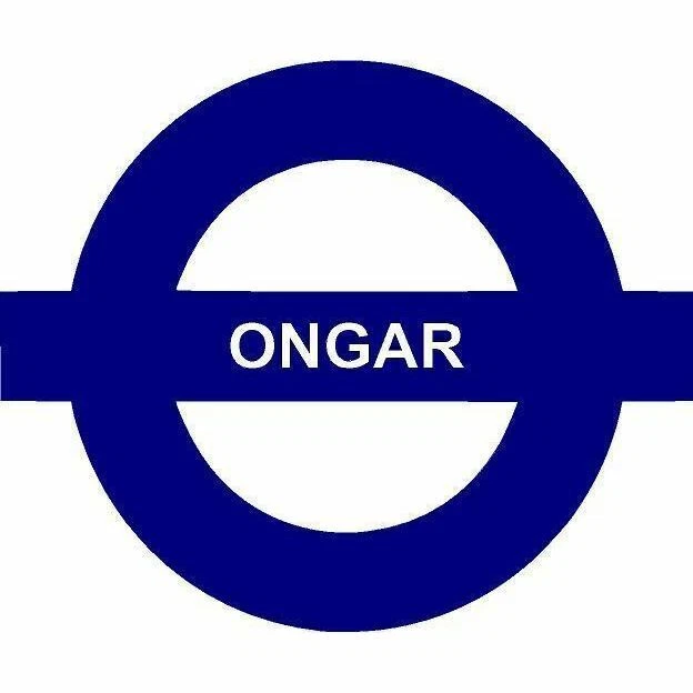LONDON UNDERGROUND TRANSPORT Tube Sign Vinyl Roundel Bus Ongar £5.00 ...