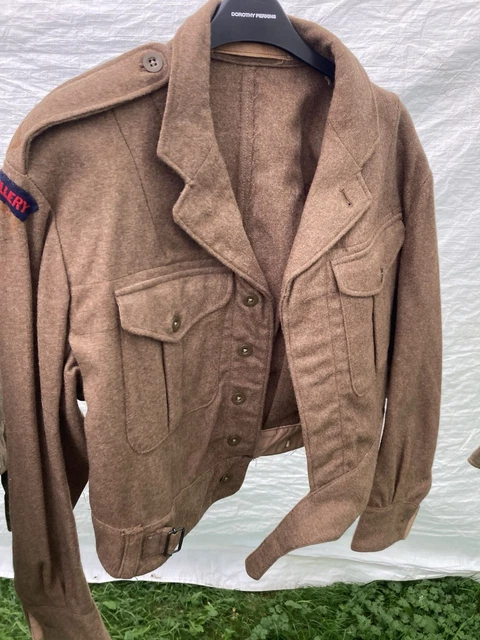 VINTAGE 1949 PATTERN British Army Battledress Jacket Royal Engineers ...