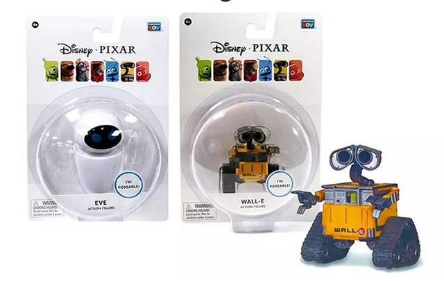 DISNEY PIXAR WALL-E & Eve Poseable Action Figure Thinkway Toys NEW SEALED £54.78 - PicClick UK