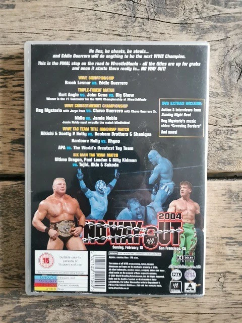 WWE SMACKDOWN!: NO Way Out (DVD, 2004) EUR 4,66 - PicClick IT