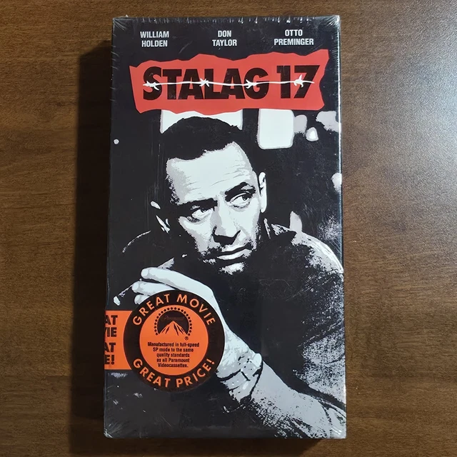 STALAG 17 (VHS, 1952/1991, Paramount) William Holden Brand New Sealed ...