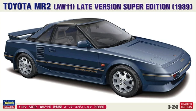 1:24 SCALE HASEGAWA Toyota MR2 AW11 Late Version Super Edition (1989 ...