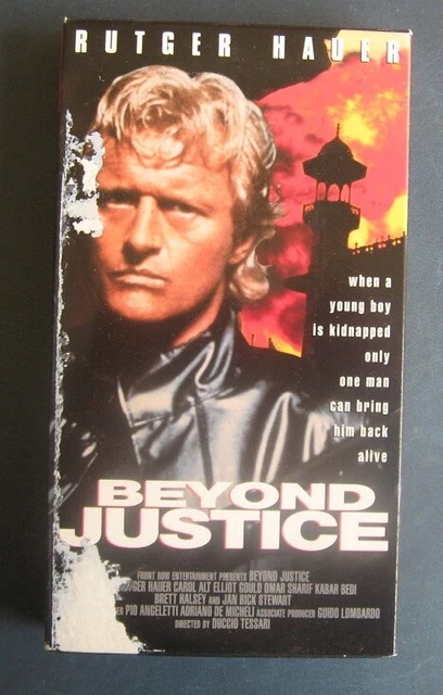 BEYOND JUSTICE RUTGER Hauer Carol Alt Omar Sharif VHS Video £6.28 ...