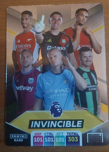 PANINI ADRENALYN XL Premier League 2025 Invincible Football Card £11.11 ...