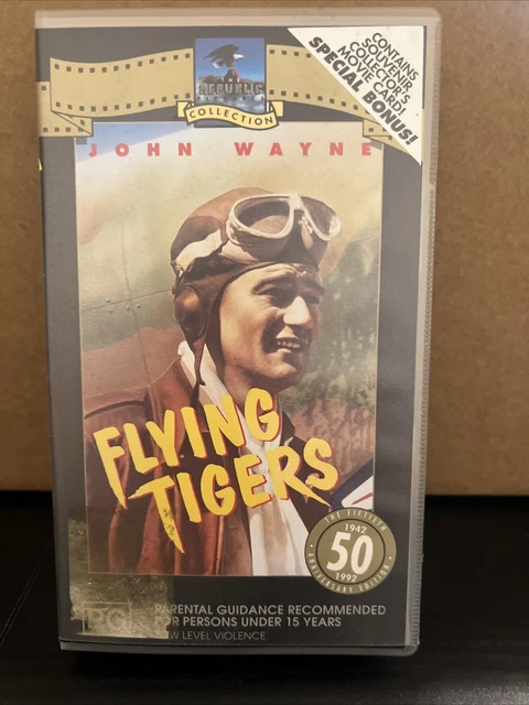 FLYING TIGERS - VHS Video Tape - Western Movie - John Wayne - 1942 B11 ...