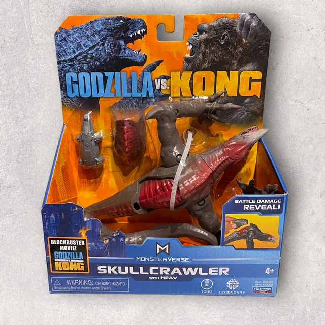 MONSTERVERSE GODZILLA VS Kong 15cm Hollow Earth Monsters Skull Crawler ...