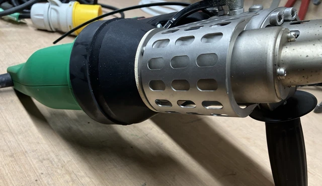 110V(32A PLUG) LEISTER Fusion 2 Extrusion Welder, 2 Heads, Manual ...