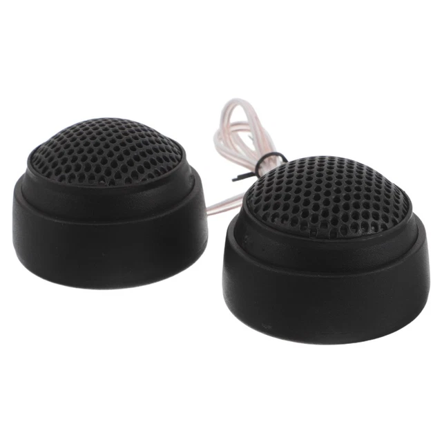 1 PAIR CAR Audio Dome Tweeter Small Car Speakers, Piezoelectric ...