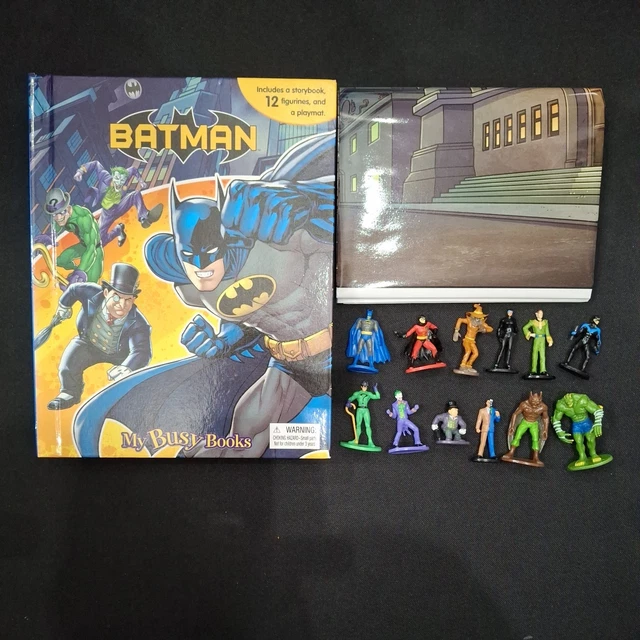 MY BUSY BOOKS Batman Story, Playmat & 12 Figurines ( Could also be cake ...