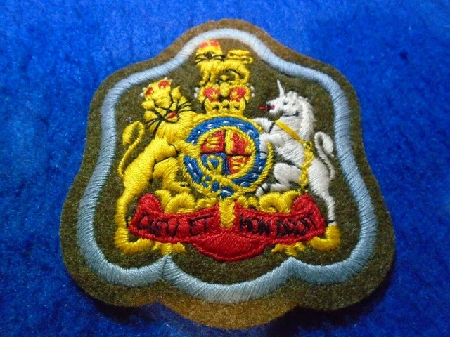 ARMY AIR CORPS Rsm Regimental Sergeant Majors Wo1 Rank Arm Badge EUR 7 ...