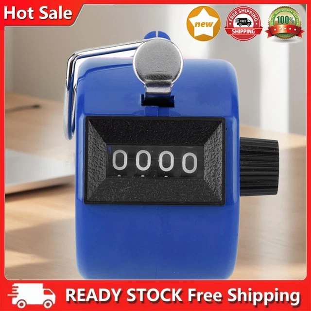 4-DIGIT NUMBER COUNT Clicker Counter Number Counter Pitch Counter Golf ...