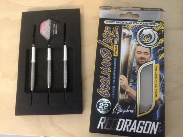 BRAND NEW! LUKE Humphries TX1’s Darts 22g Originals | Red Dragon Darts ... BRAND NEW! LUKE Humphries TX1’s Darts 22g Originals | Red Dragon Darts ...