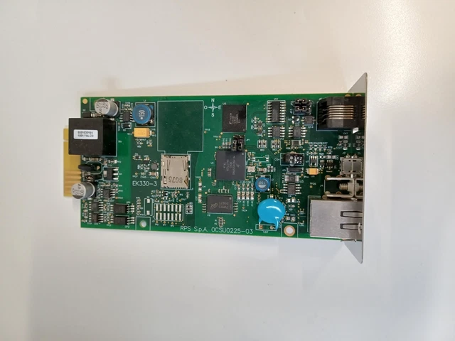 RIELLO NETMAN 204 Ethernet SNMP V3 Card for UPS Systems with Monitoring ...