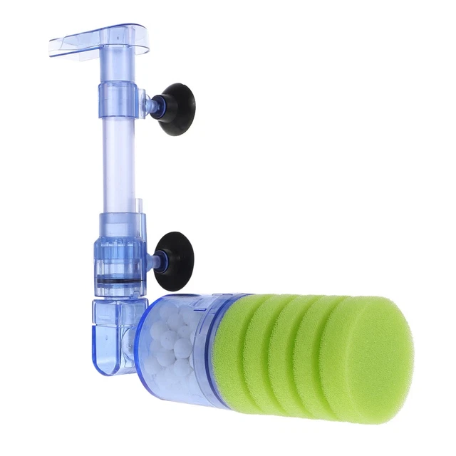 FISH TANK SMALL Sponge Filter Aquarium Sauger Bodengrund Reinigen $26. ...